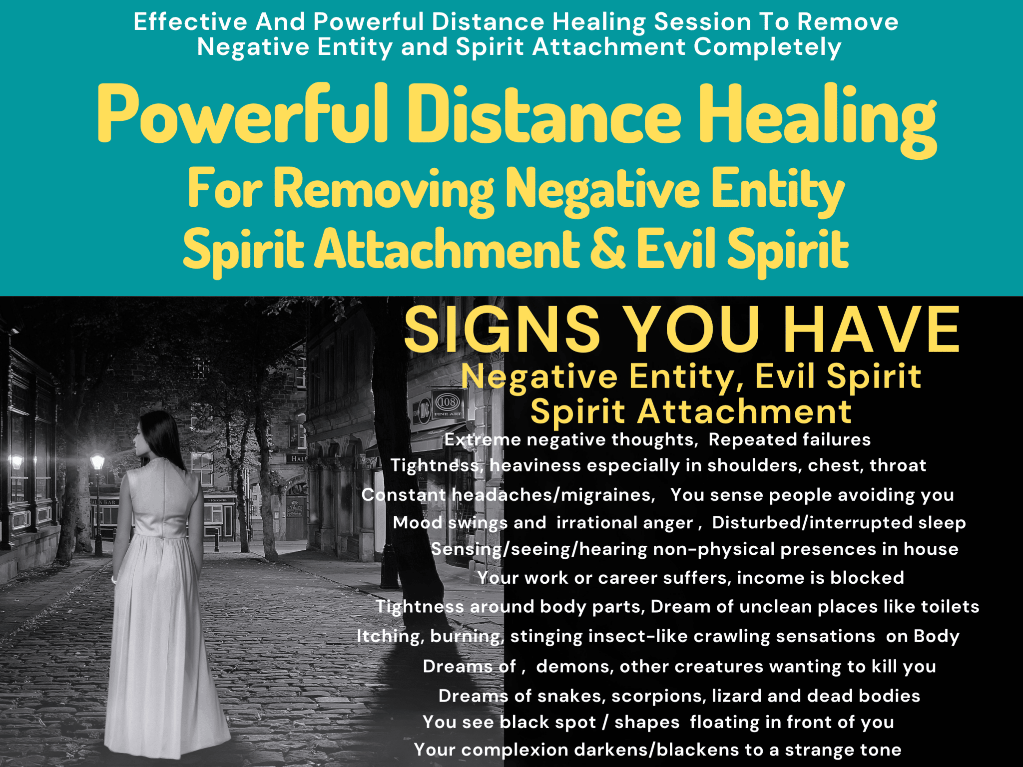 Negative Entity Removal | Spirit Attachment Removal Service
